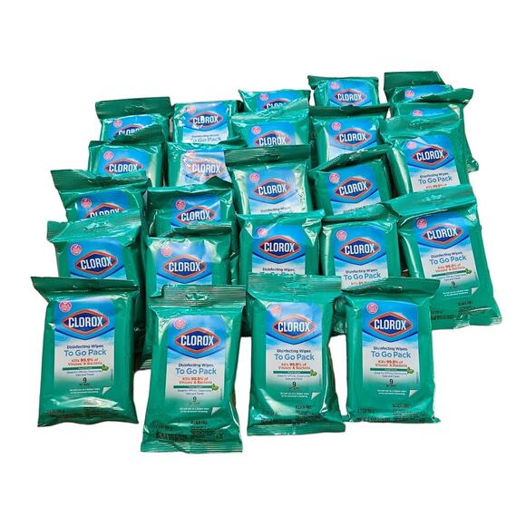 Clorox | Other | 24pack Lot Clorox Travel To Go Packs Individual Packs ...